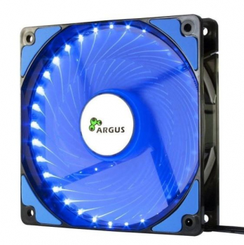 InterTech Argus L-12025 Blau - Gehäuselüfter 120mm