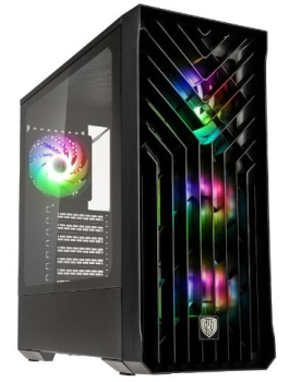 Kolink Unity Cascade ARGB Midi-Tower Case - schwarz