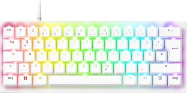 Razer Huntsman V3 Pro Mini [German Layout] - Gaming-Keyboard - white