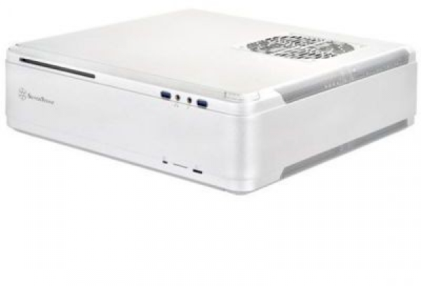 Silverstone ssT-FTZ01S Fortress Mini-ITX Gehäuse - silber