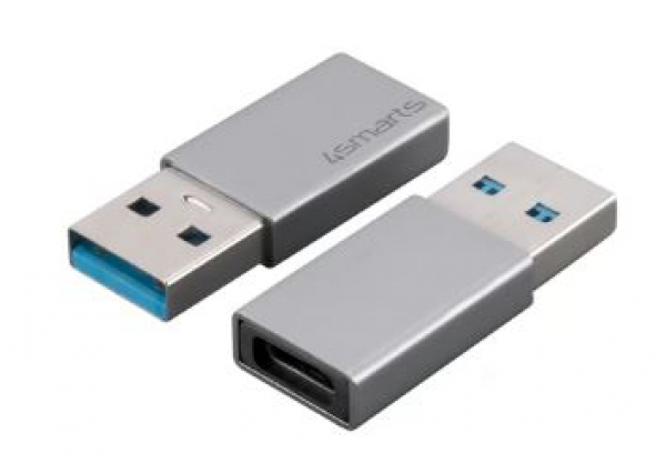 4smarts Passiver Adapter USB-A 3.0 auf USB-C - 2er Set